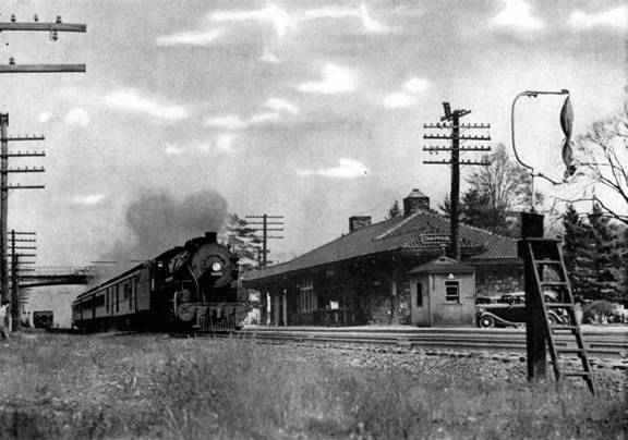 Mail Catcher -- an iron rod, or other contrivance, attached to a ...